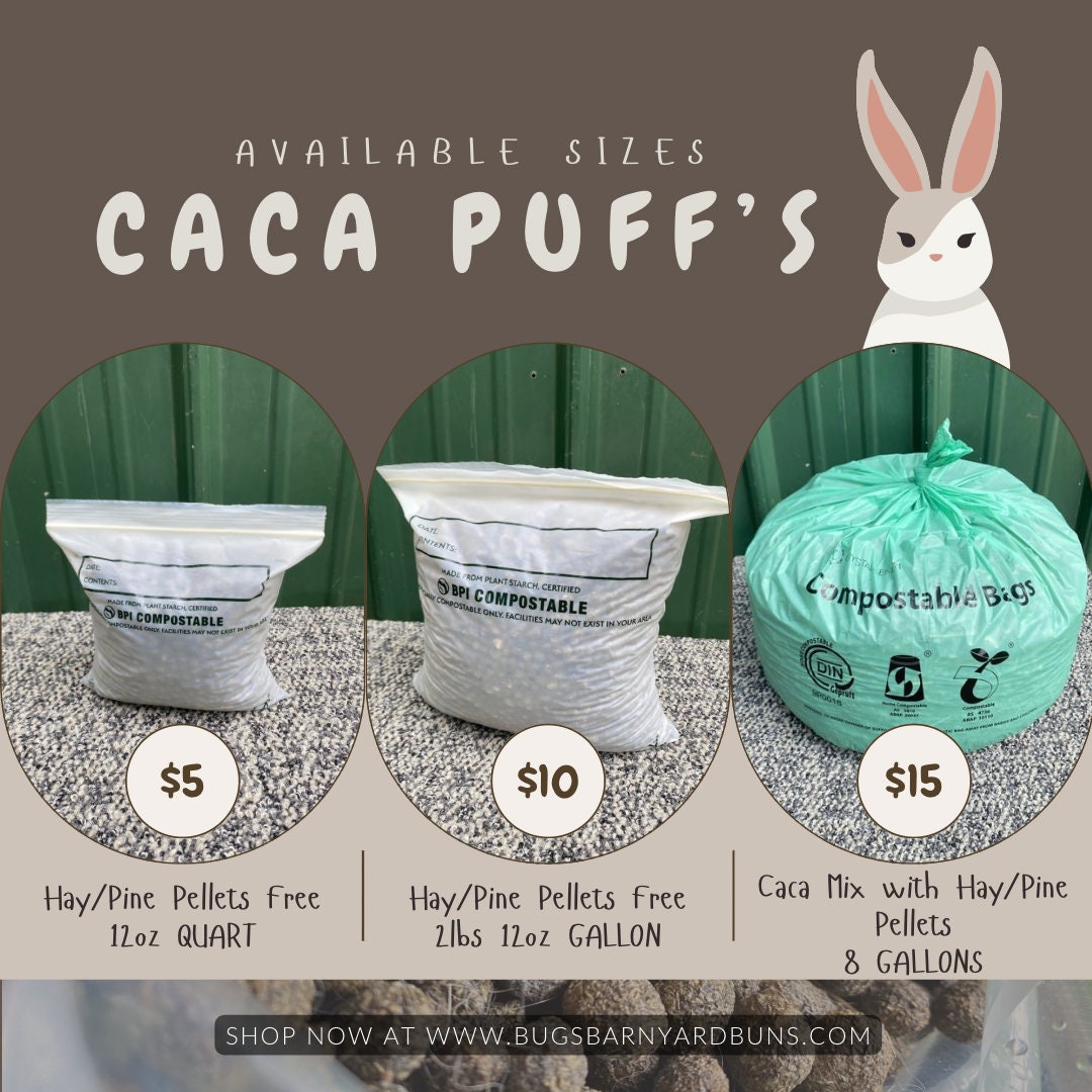 Caca Puffs - Rabbit Manure - Etsy