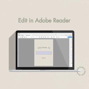 20 Educational Poster Bundle for Study Room With Editable Room Name ...