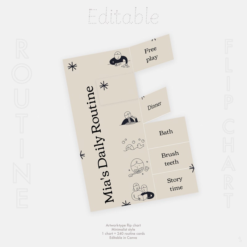 Routine Chart - Etsy