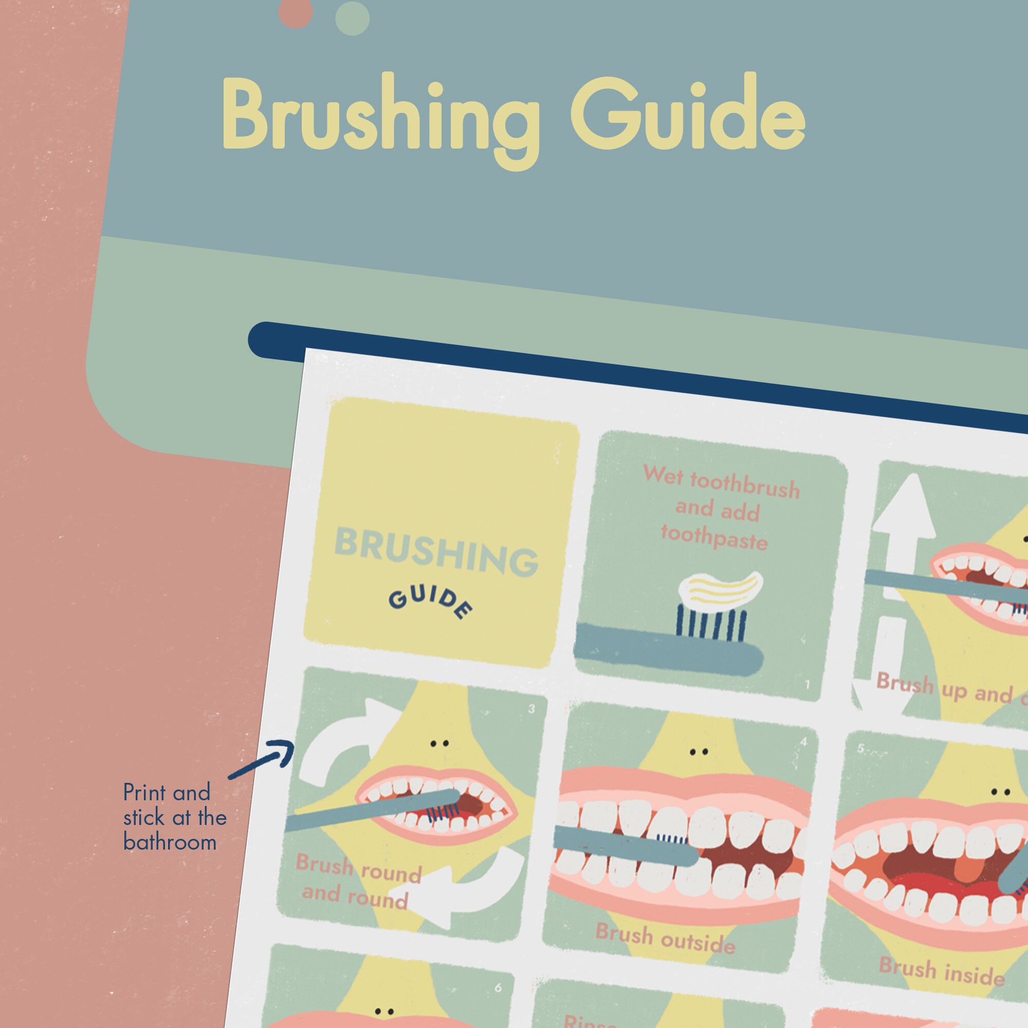 Brush Teeth Reward Chart Printable | Brushing Teeth Editable Bundle ...