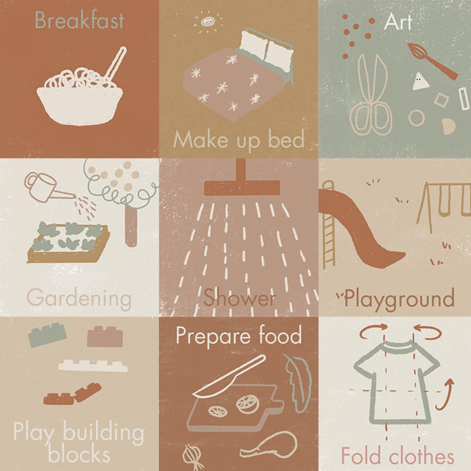 240 Editable Boho Kids Routine Cards 10 Charts Mega Pack - Etsy Australia