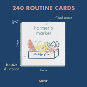 240 Editable Kids Mini Routine Cards + 10 Charts Mega Pack | Montessori ...
