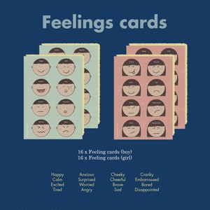 240 Kids Routine Cards 32 Feeling Cards 8 Weather Cards 7 Day Cards 1 ...