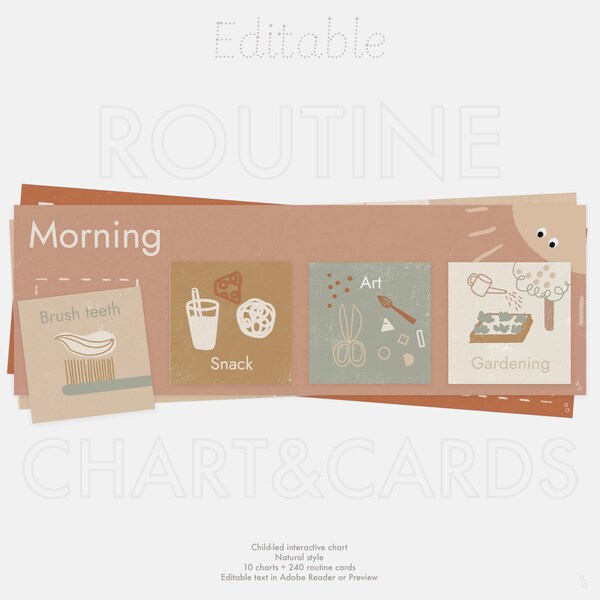 Printable 24hours Spiral Clocks With Customizable Daily Routine for ...