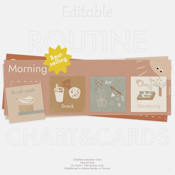 Bedtime Routine Cards - Etsy