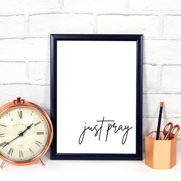 Pray Sign - Etsy