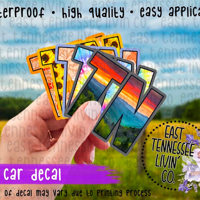 Tennessee Decal - Etsy