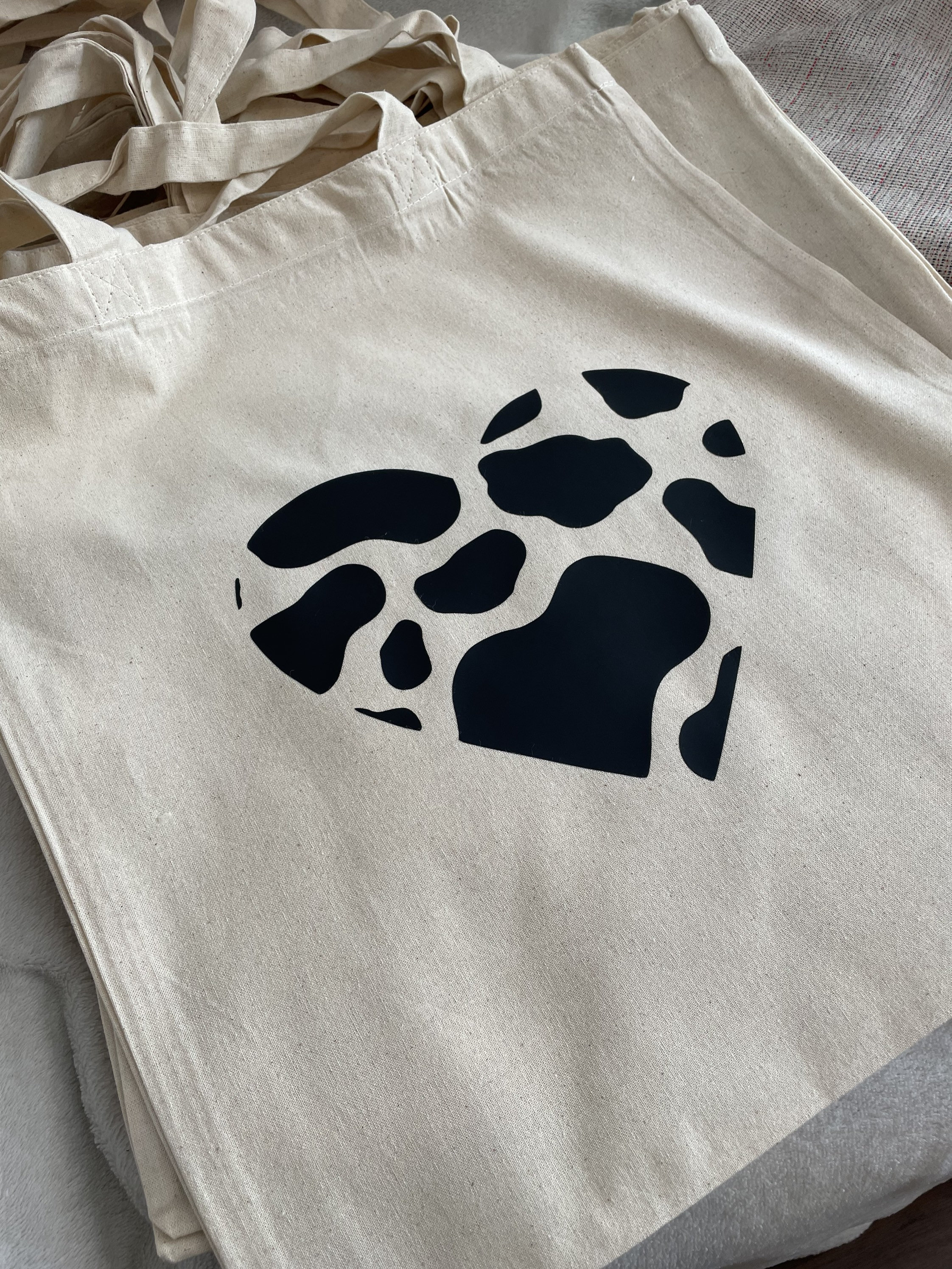 Y2k Heart Shaped Cow Print - Etsy UK