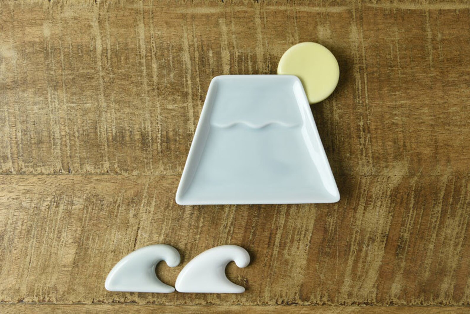 Set of 2 Mt. Fuji Mini Plates Soy Sauce Dishes Japanese Mini Plates - Etsy