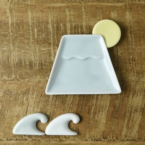 Set of 2 Mt. Fuji Mini Plates Soy Sauce Dishes Japanese Mini Plates - Etsy