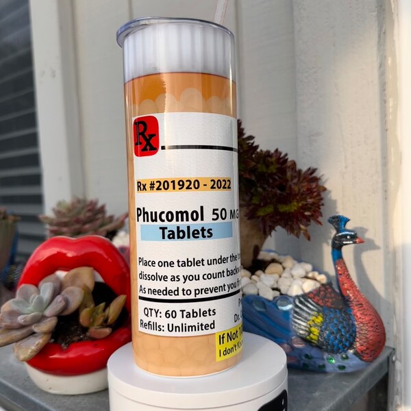 Medication Tumbler - Etsy
