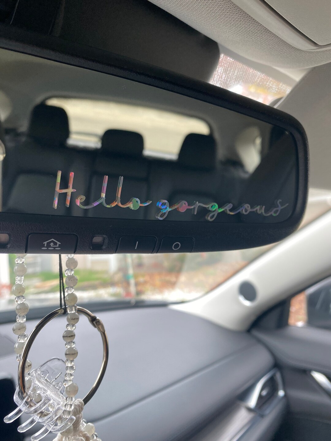 Hello Gorgeous Mirror Decal - Etsy