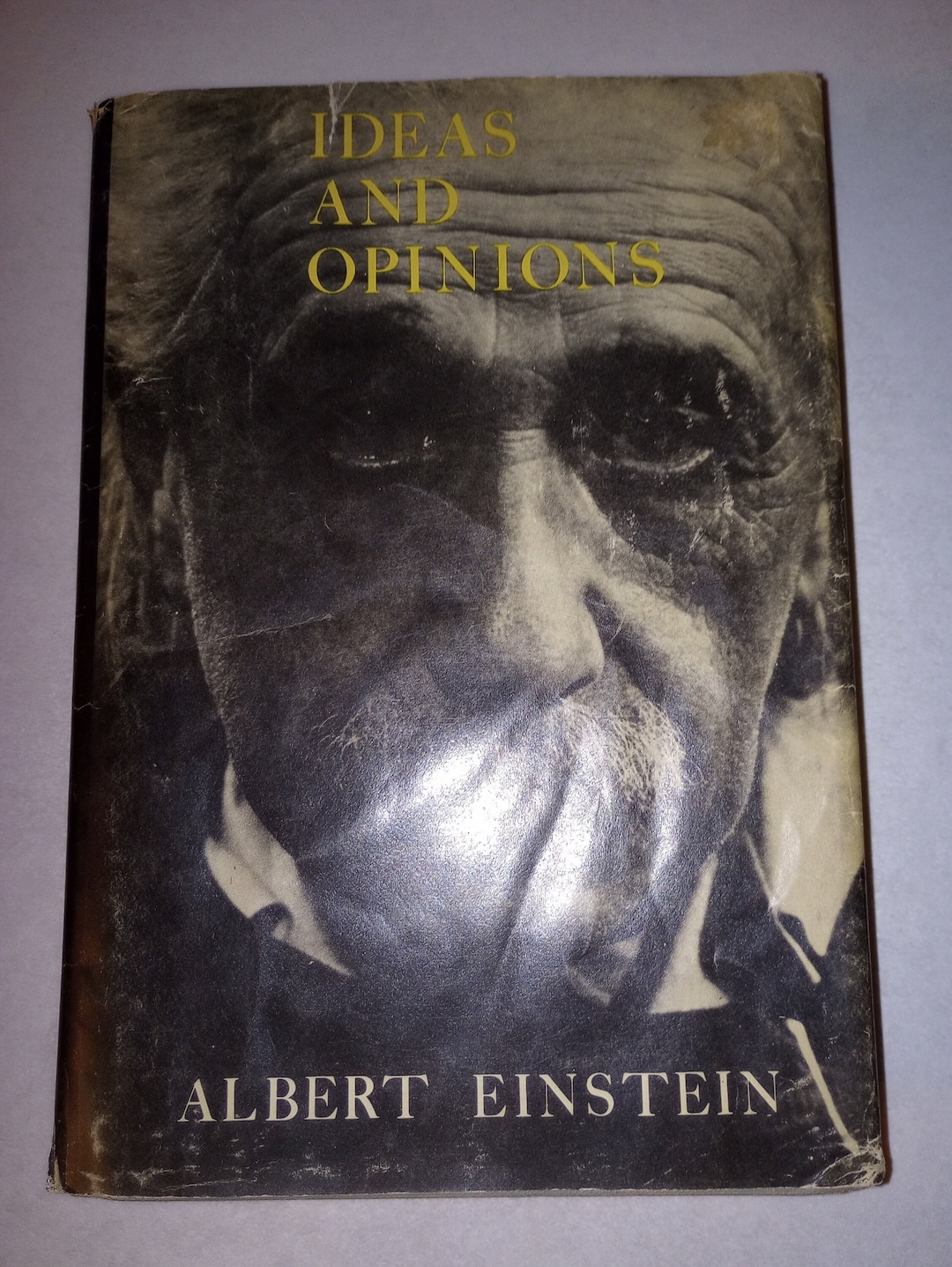 Albert Einstein Ideas and Opinions Hardback Book 1954 Original Owner ...