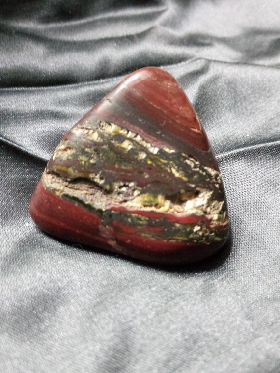 Tiger Iron. Red Jasper With Hematite - Etsy