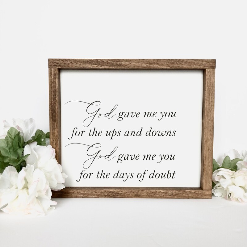 God Gave Me You - Etsy