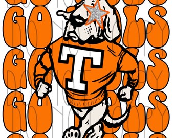 Tennessee Vols PNG SVG Tn Volunteers Checkerboard Digital - Etsy