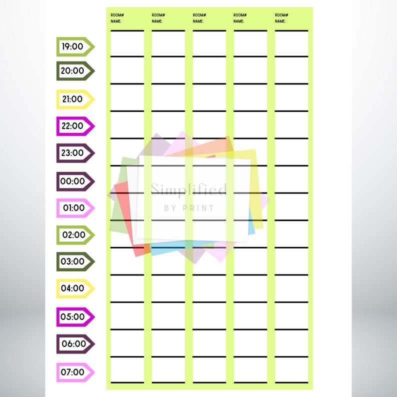 Nurse Shift Organization, Nurse Task Organizer, Nurse Day Planner ...