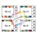 Multiplication Math Clip Cards / Flash Cards/ Multiplication Activities ...