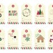 Printable Christmas Gift Tags Red and Green - Etsy