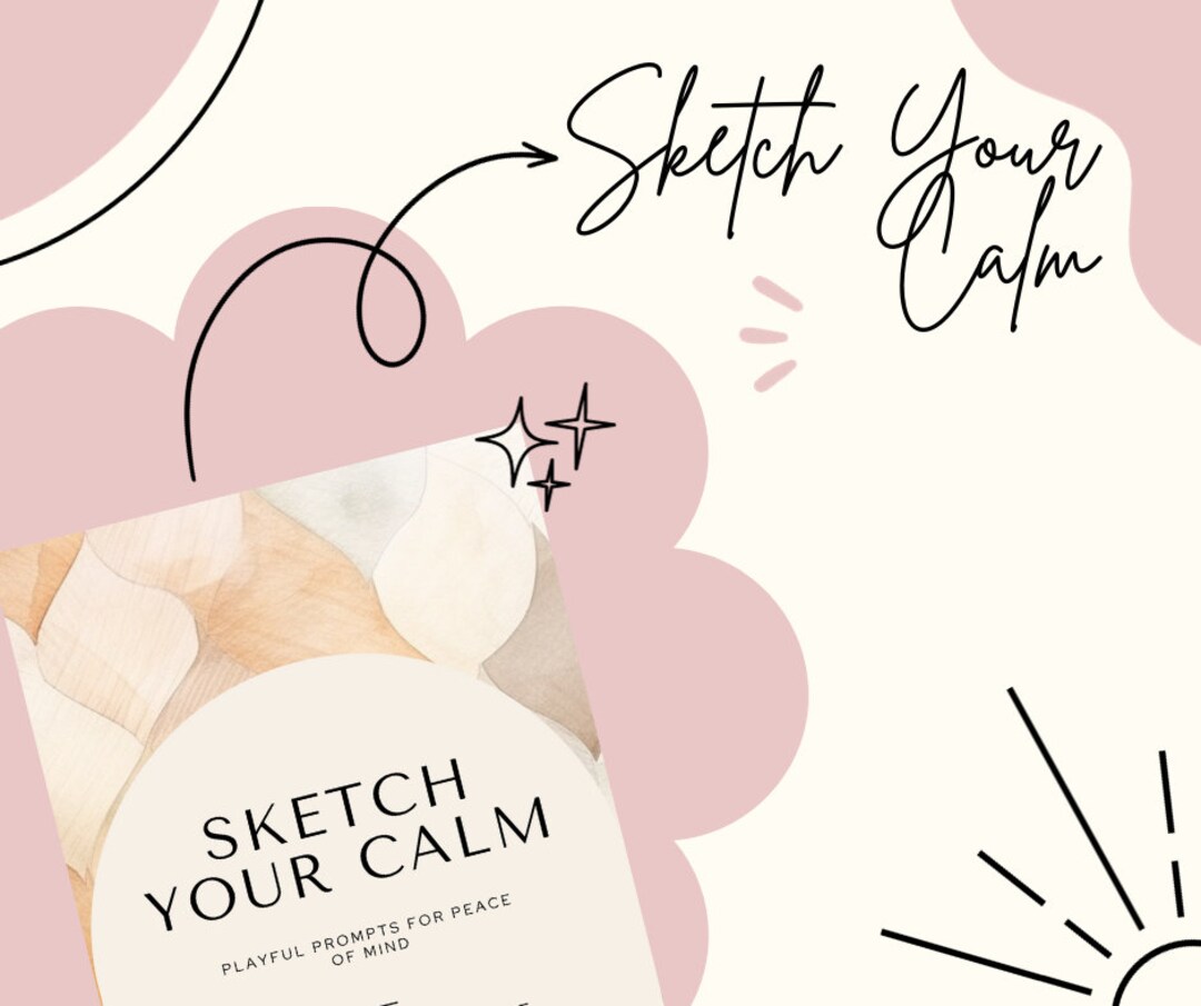 Sketch Your Calm | Digital Art Journal | Instant Download | Art ...