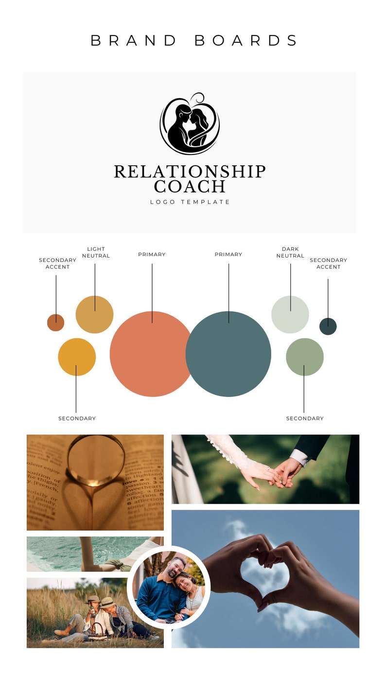 14 Coaching Logos Boards Digital File Instant Download Fully Editable ...