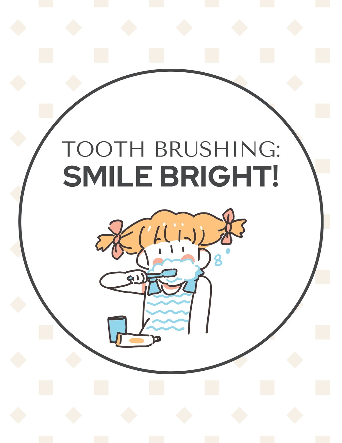 Learn Personal Hygiene | Kid's Learning Printable | Instant Download ...