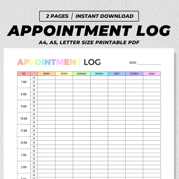 Client Task Tracker Printable - Etsy