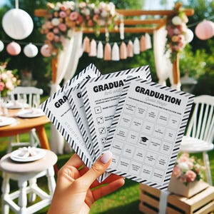 Graduation Party Games Bundle Printable, College Grad Party, High ...