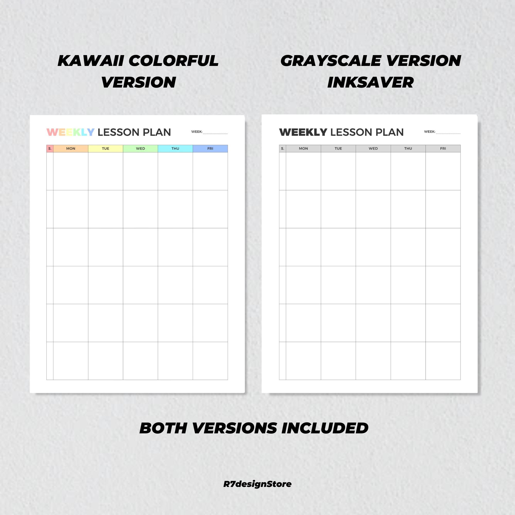 Teacher Planner Bundle Printable, Classroom Planner, Lesson Plans ...