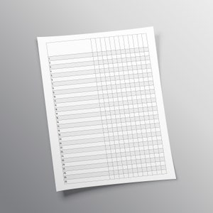 Teacher Class Record Printable, Students Grade Tracker, School ...