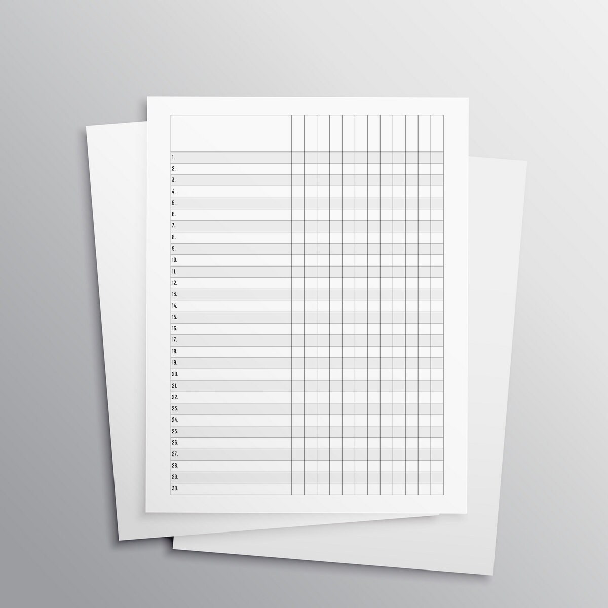 Teacher Class Record Printable, Students Grade Tracker, School ...
