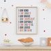 I Am Kind I Am Smart Art Printable, Colorful Motivational Wall Art ...
