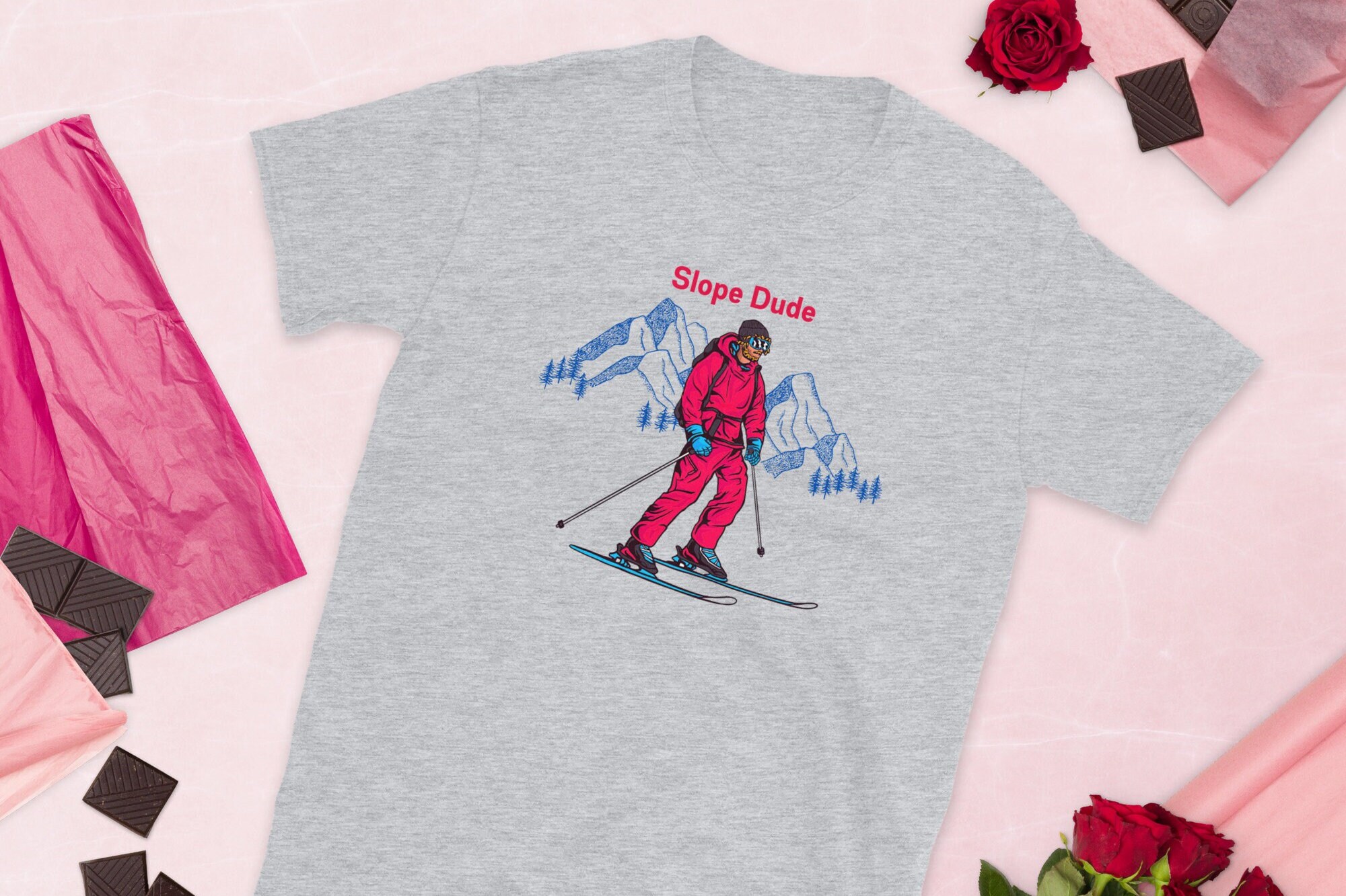 Slope Dude Minimalist T-shirt, Funny Math Shirt, Gift for Teachers ...