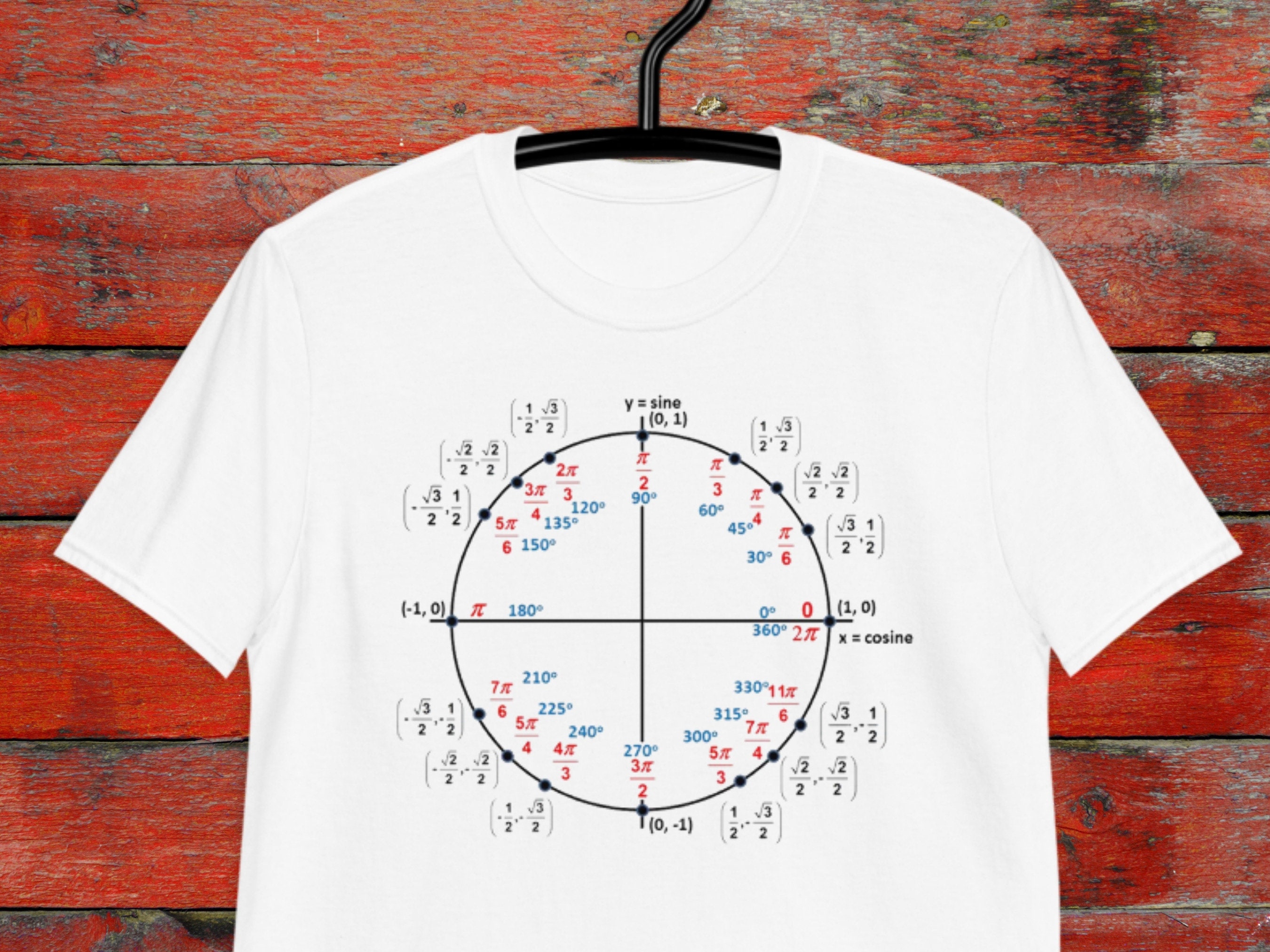 Math Lovers Shirt, Unit Circle Shirt, Gift for Students, Math Teachers ...