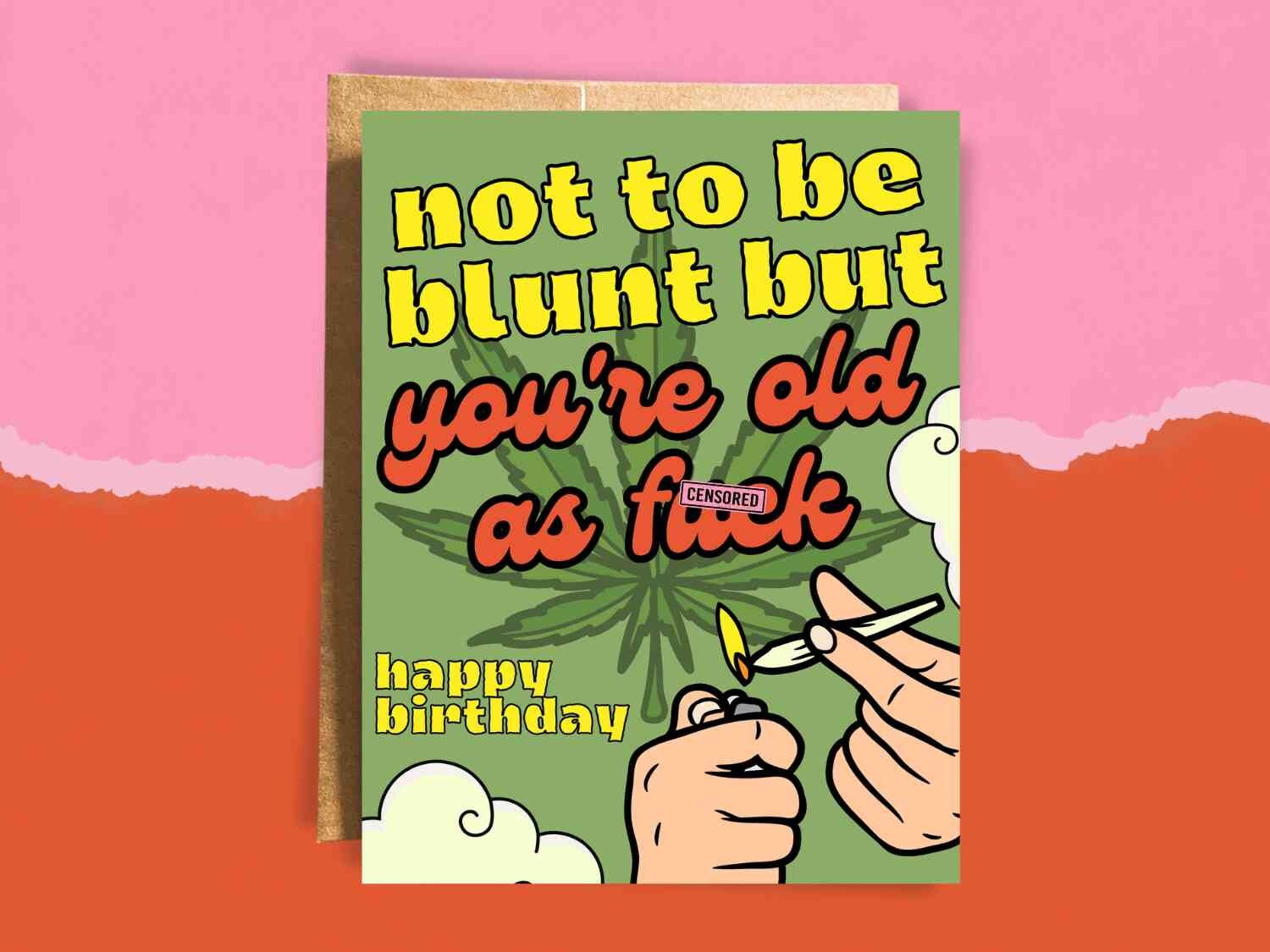 Birthday Blunt Ecard Dude