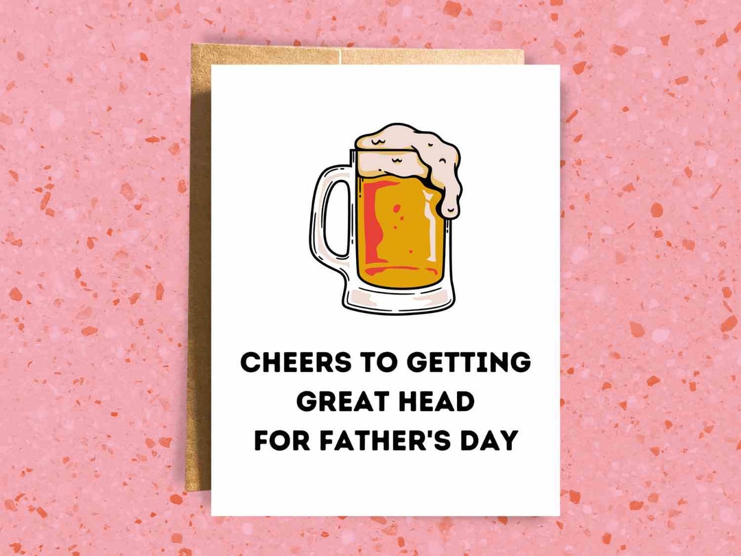 Funny Beer Card for Father's Day | Card for Husband | Father's Day Gift ...