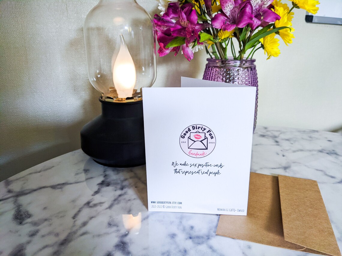 Kinky Spank BDSM Card From Submissive Daddy Dom - Etsy