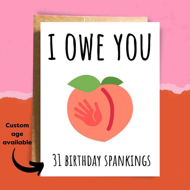 Birthday Girl Spanking Etsy 3665
