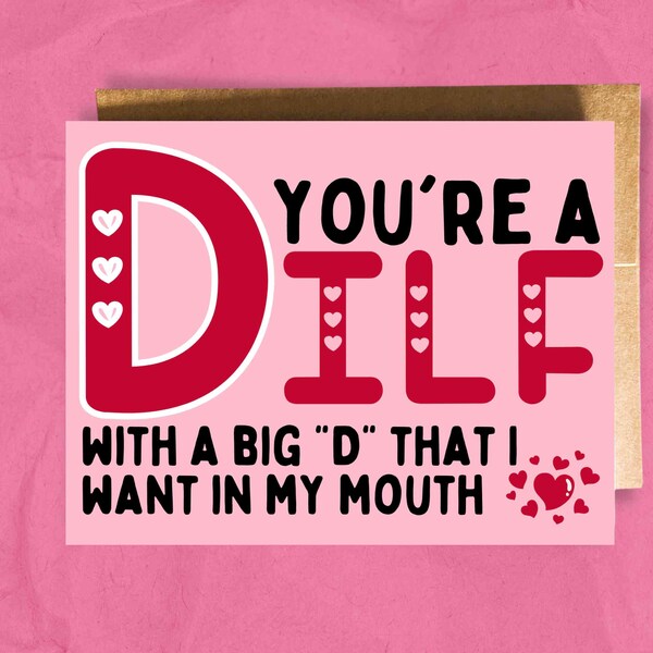Dilf Card - Etsy