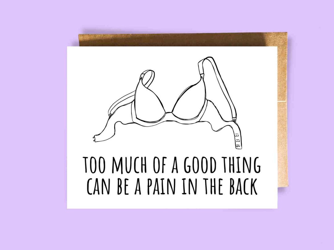 Breast Reduction Surgery Card - Funny Get Well Soon Card - Mammaplasty ...