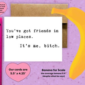 Rude Friend Card Funny Birthday Card Inappropriate Gift for Friend ...