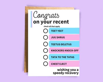 FTM Top Surgery Buddy - Etsy