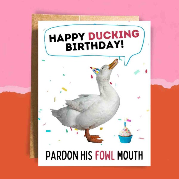 Corny Birthday Card - Etsy