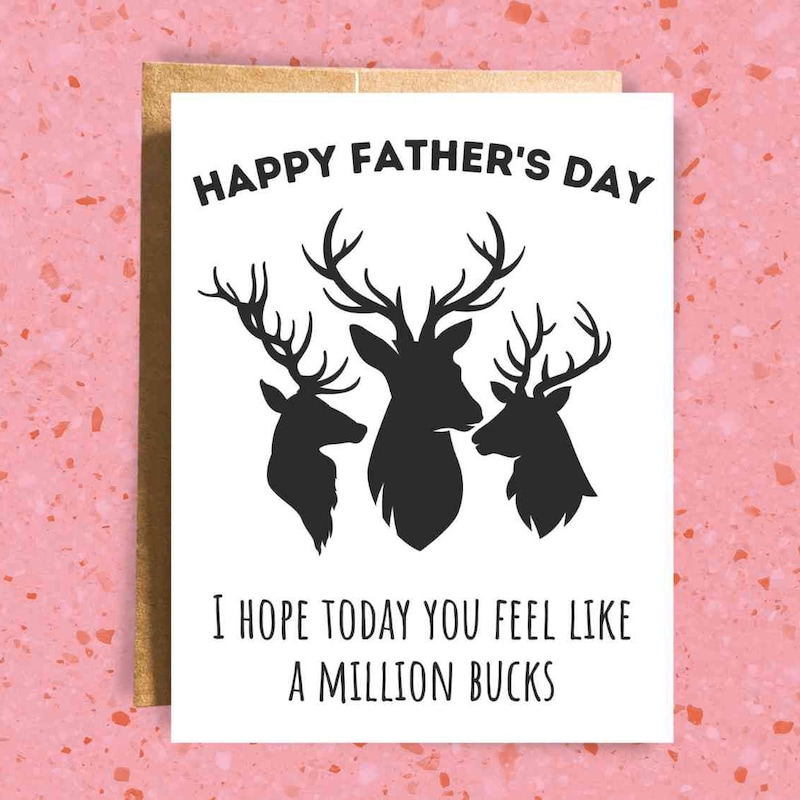 Deer Hunter Birthday Card - Etsy