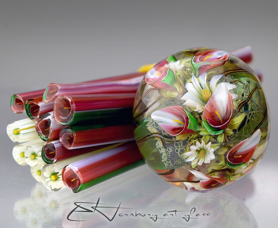 Murini. Sticks 5 Cm Long. Materials for Lampwork. Glass COE104 - Etsy