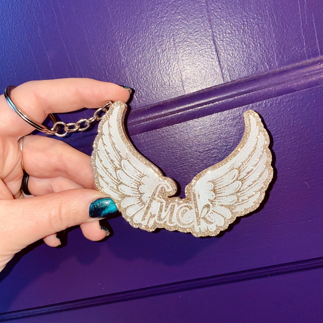 Flying F Keychain - Etsy