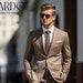 Classic Light Brown Two-piece Suit for Men - Premium Quality - Formal ...