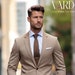 Light Brown Two Piece Suit: Classic Slim Fit, Formal Attire - Etsy