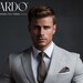 Classic Elegance: Men's Light Grey Double-breasted Suit Timeless Style 