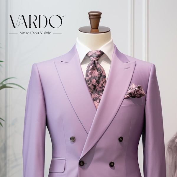 Lilac Suit Men - Etsy